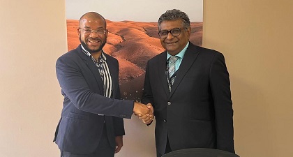 Ministers van Financiën van Suriname en Curaçao gaan samenwerking aan ...