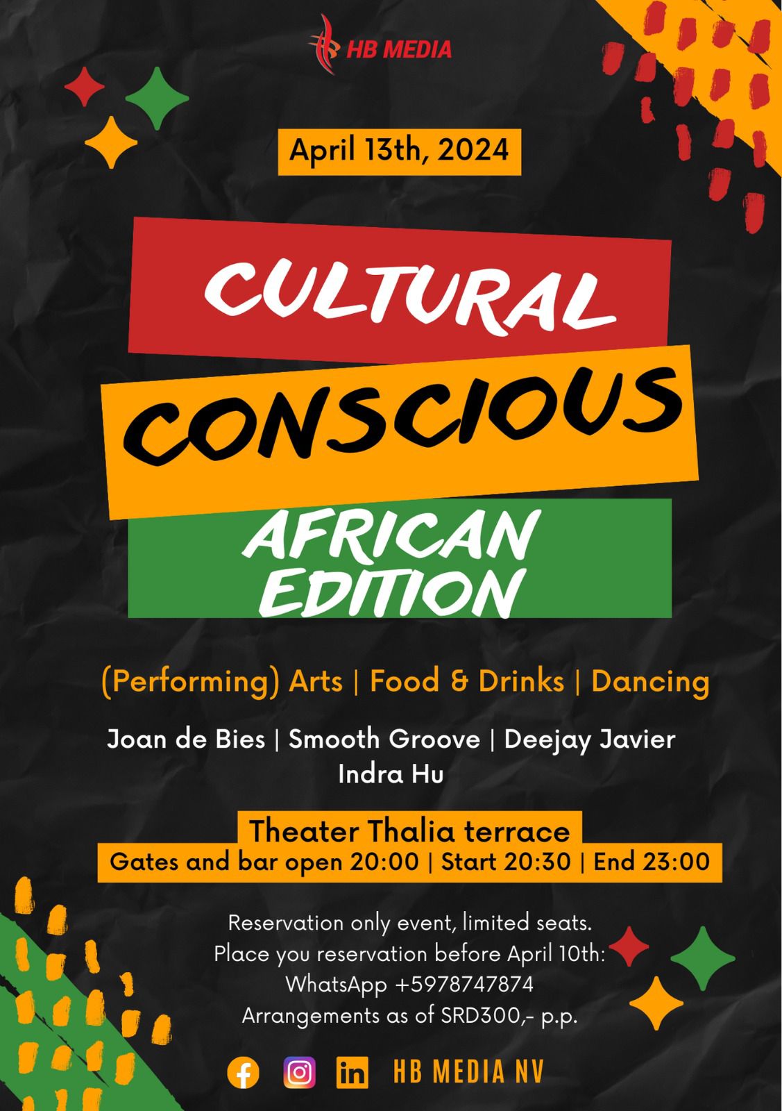HB Media brengt Afrikaanse cultuur naar Suriname met de African Edition ...
